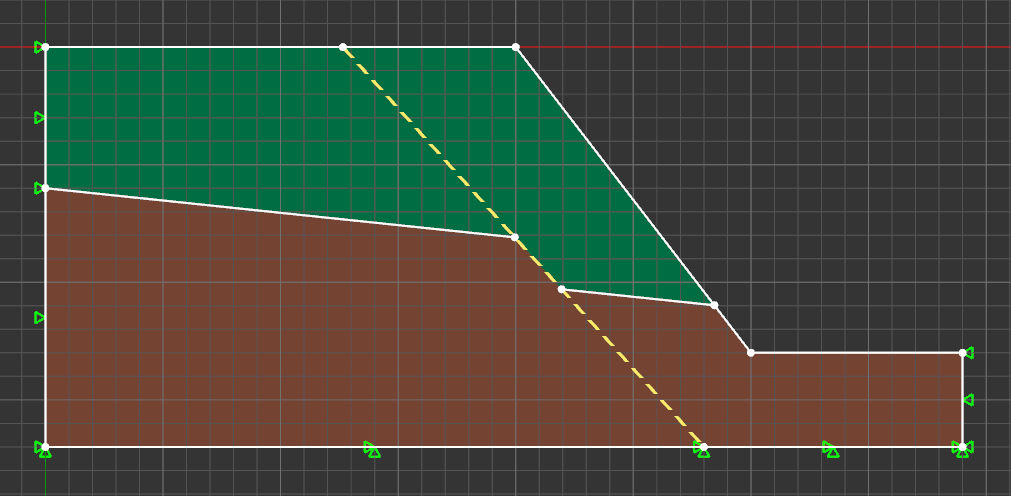 10. Slope with pre-existing fault
