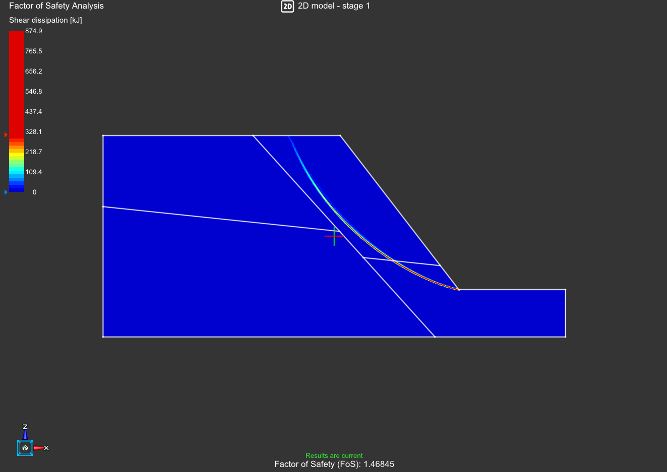 10. Slope with pre-existing fault